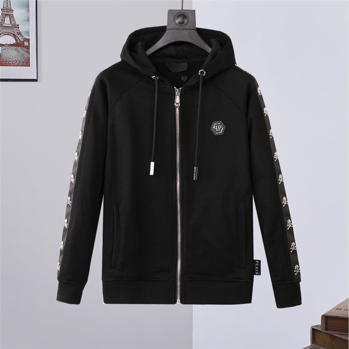 Philipp Plein PP Tracksuits Long Sleeved Zipper For Men #822143 $106.00 ...